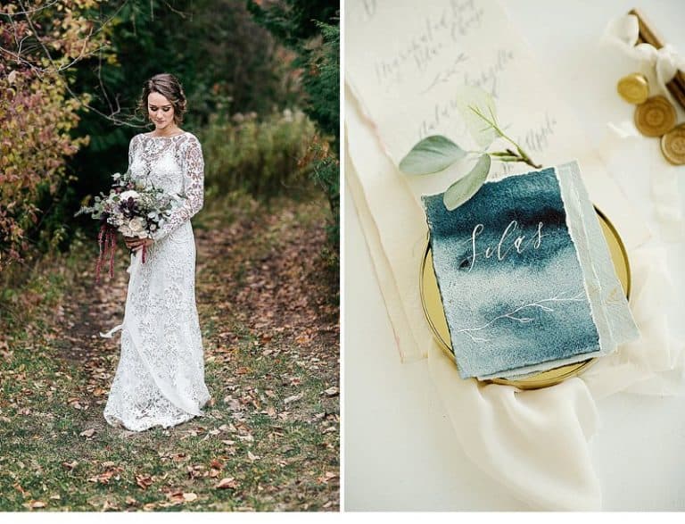 Elegante Waldhochzeit Inspirationen von Farah Ghazal Photography ...